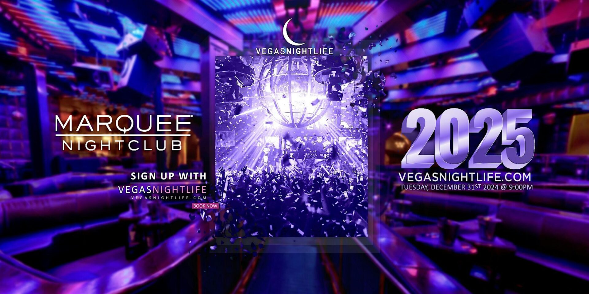 Marquee Las Vegas New Years Eve Party 2025 – ClubZone