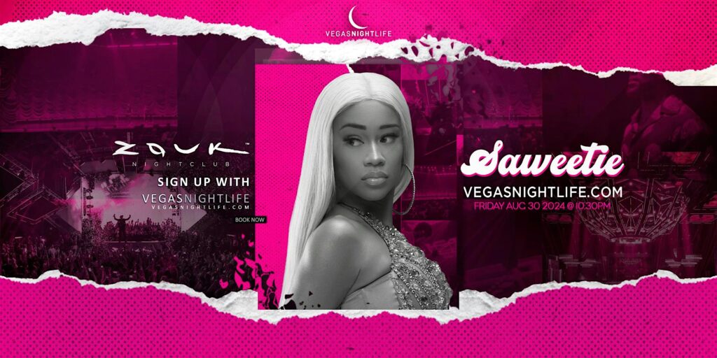 Saweetie | Labor Day Weekend Party Las Vegas | Zouk Nightclub – ClubZone