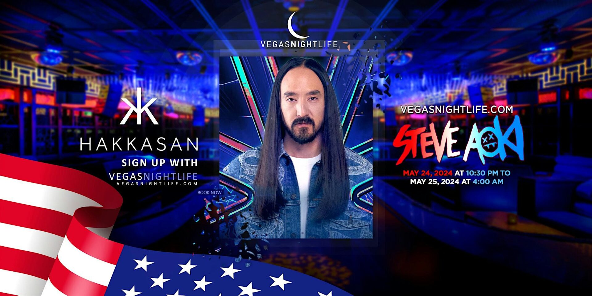 Steve Aoki | Memorial Day Friday | Hakkasan Nightclub Party – ClubZone